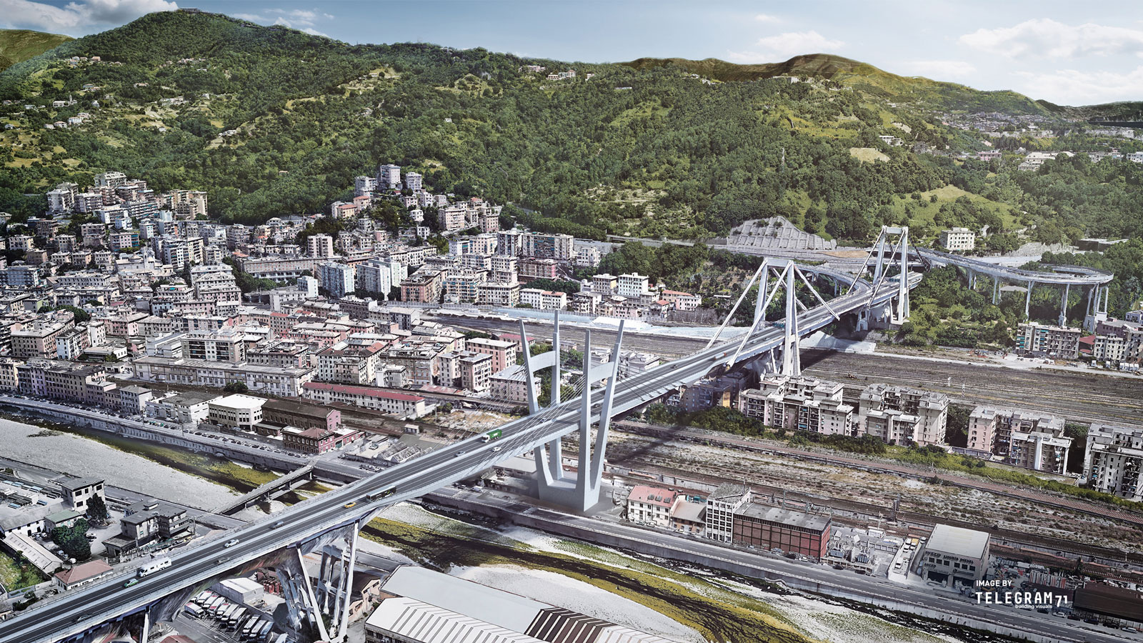 Ripristino del viadotto Polcevera | Implementation Project Studio Associato Ripristino del viadotto Polcevera | Implementation Project Studio Associato